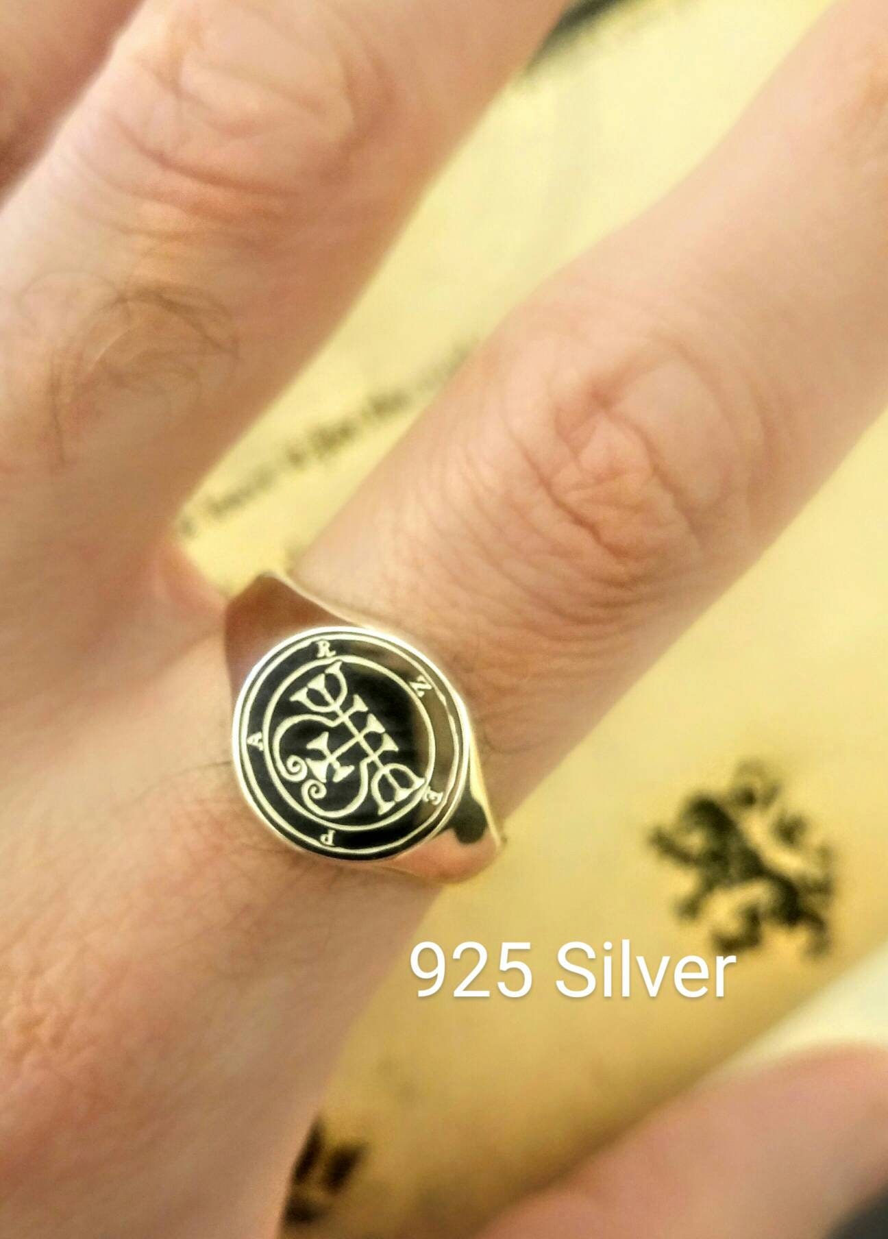 Goetia Zepar Sigil Ring Witchcraft Amulet Love Magic - Etsy