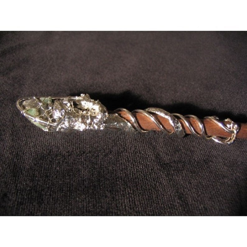Witchcraft Magic Wand Handmade Crystals - Etsy