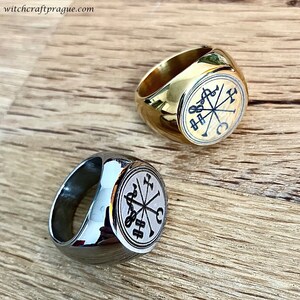 Money Amulet Ring, Wealth Talisman, Seal of Solomon Spell - Etsy