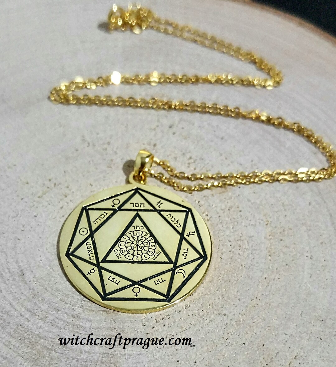 Alchemy Wisdom Necklace Amulet Witchcraft Talisman Wicca - Etsy