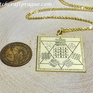 John Dee Holy Table Enochian Magic Witchcraft Angelic Amulet - Etsy