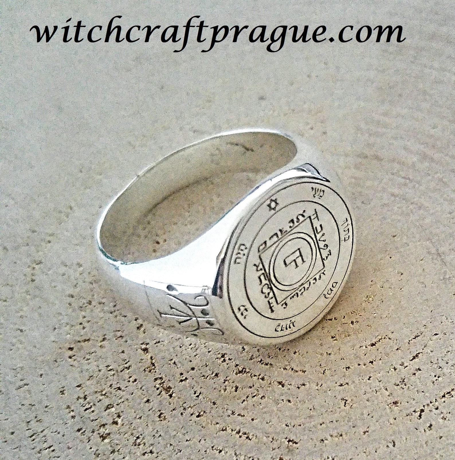 Fifth Pentacle of Venus Ring Seal of Solomon Witchcraft | Etsy