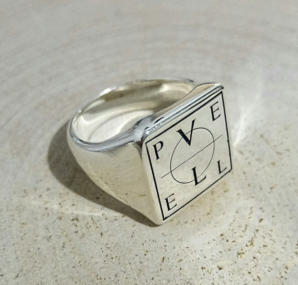 John Dee PELE Ring Enochian Amulet - Etsy