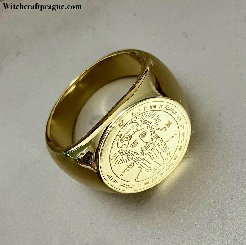 First Pentacle of the Sun Ring, Seal of Solomon Talisman - Etsy