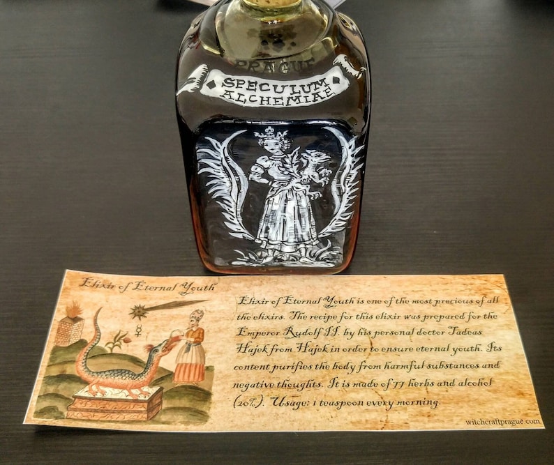 Alchemy Elixir of Eternal Youth Magick Potion - Etsy