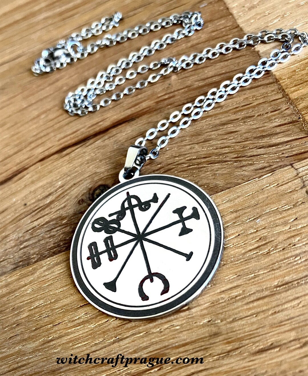 Money Amulet Necklace, Wealth Talisman, Seal of Solomon Spell - Etsy