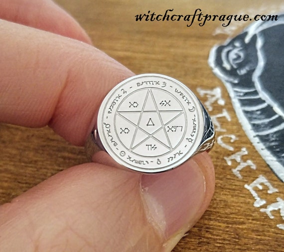 Witchcraft Amulet for Healing and Health Ring | Etsy