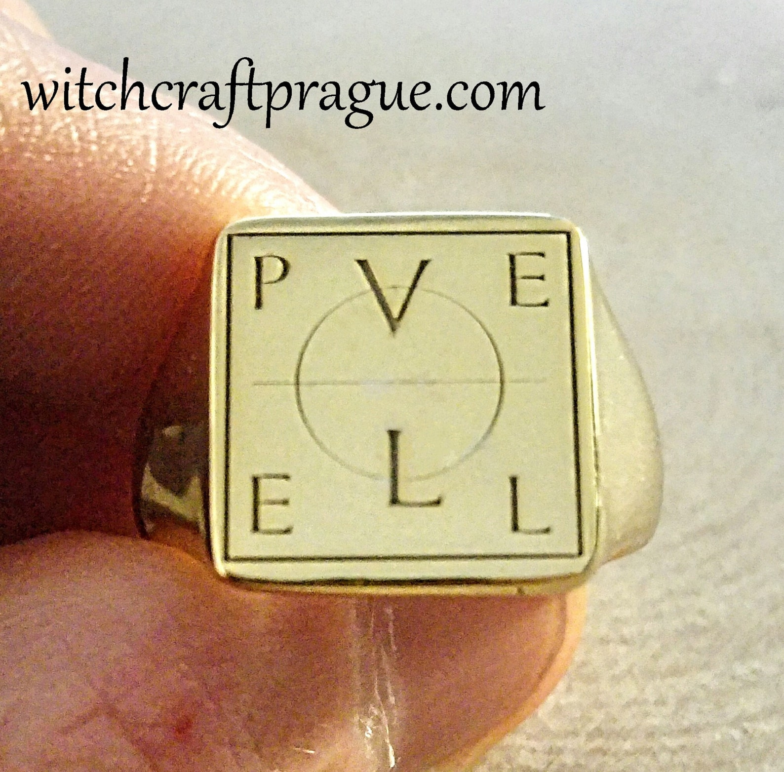John Dee PELE Ring Enochian Amulet - Etsy