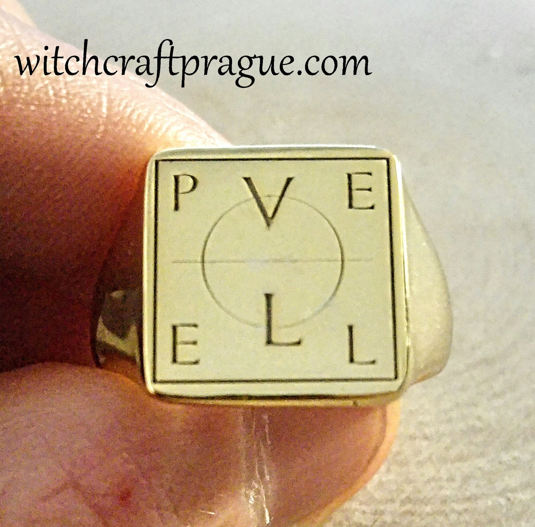 John Dee PELE Ring Enochian Amulet - Etsy