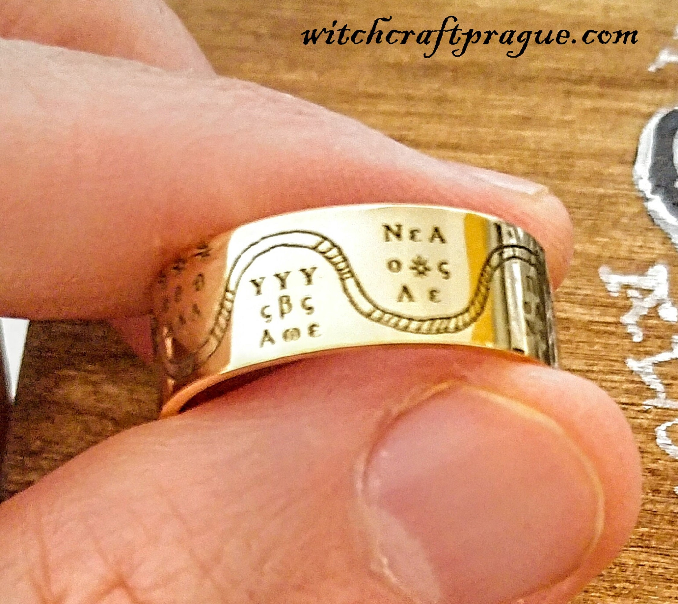 Witchcraft Ring Protection From Evil and Pain Amulet - Etsy