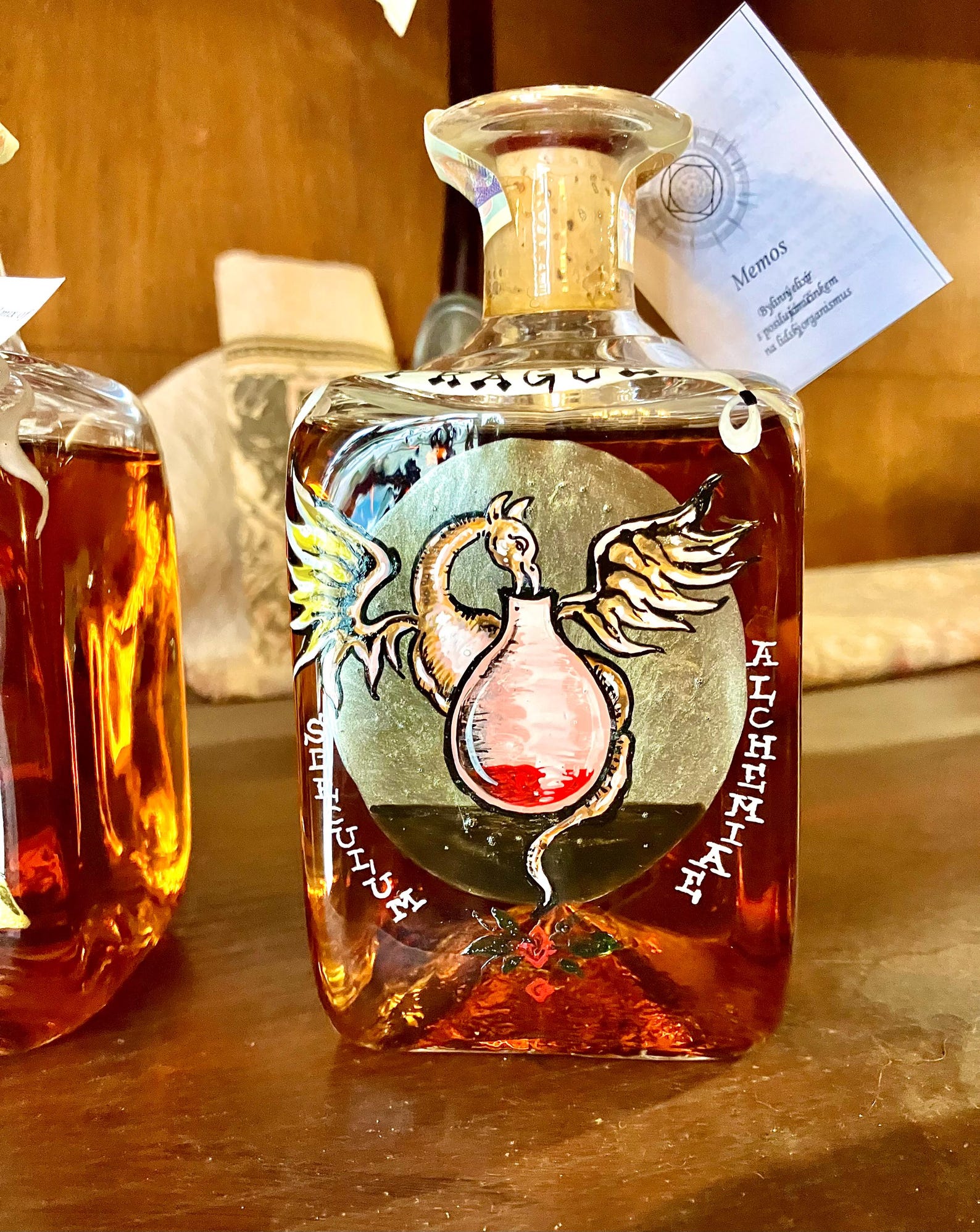 Alchemy Memory Potion Authentic Witchcraft Elixir Bottle Medieval Magic ...