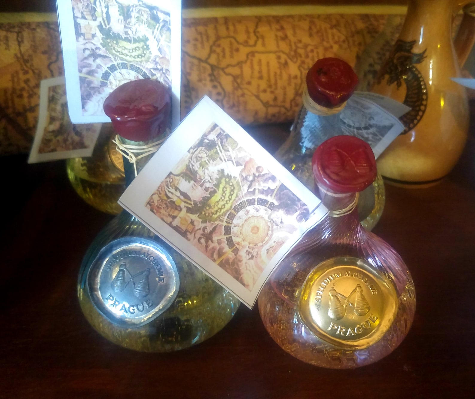 Alchemy Custom Potion Authentic Witchcraft Elixir Bottle Medieval Magic ...