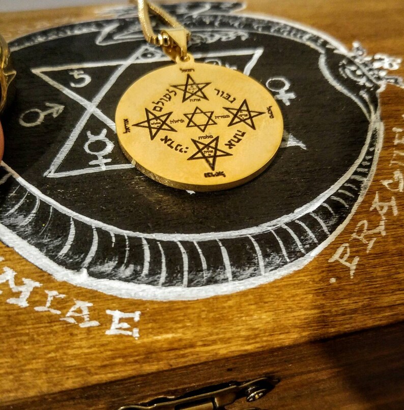 Alchemy Protection Set Witchcraft Amulet Goetia Wicca Talisman - Etsy