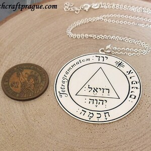 Sello verdadero del arcángel Raziel, hechizo angelical, amuleto de ...