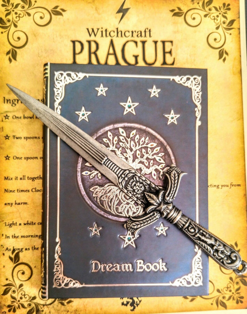 Book of Shadows Magic Spell Witchcraft Alchemy Diary Amulet - Etsy