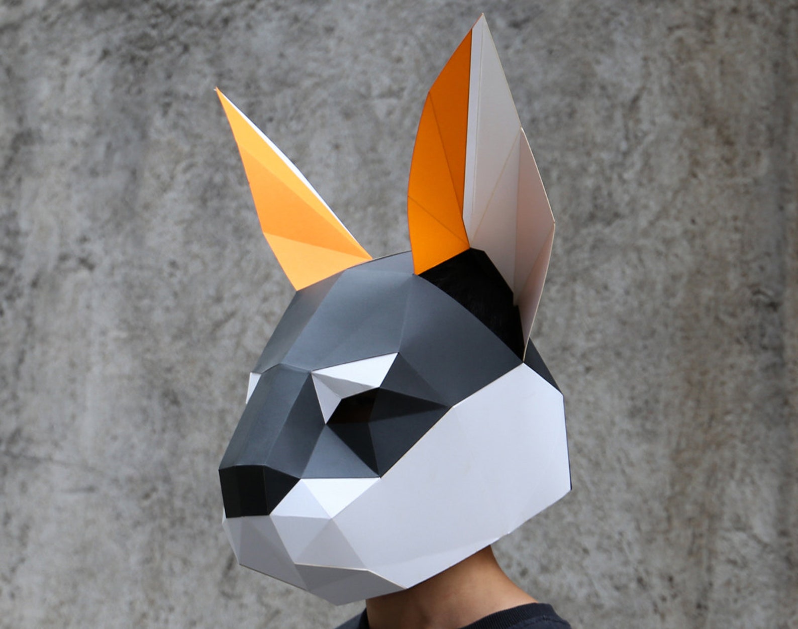 DIY squirrel mask for men pdf printable template party | Etsy