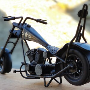 Collectible Easy Rider Model Motorcycle, Model Bike Hand Made, Hand ...