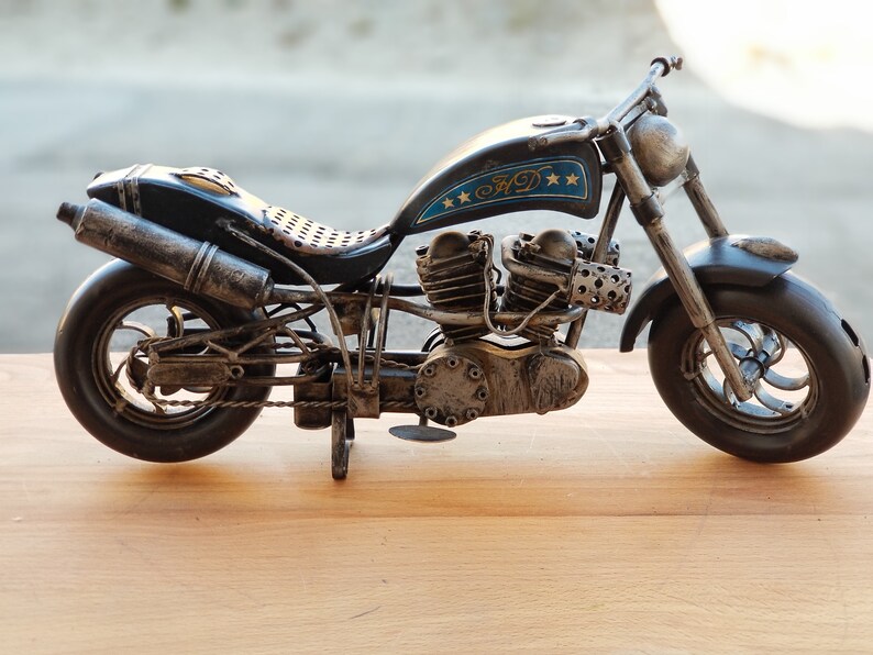 Hand Made Welded Motorcycle Model Bike, Vintage Bike, Gift for Riders ...