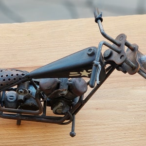 Collectible Easy Rider Model Motorcycle, Model Bike Hand Made, Hand ...