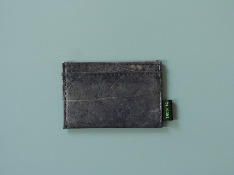 Real Leaf Slim Wallet - Etsy