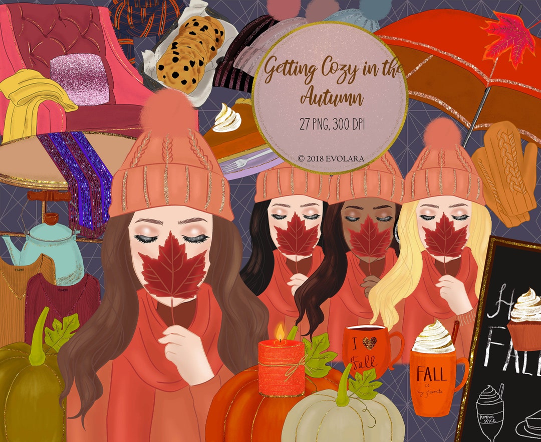 Fall Clipart Autumn Clipart Thanksgiving Clipart Pumpkin Pie Clipart ...