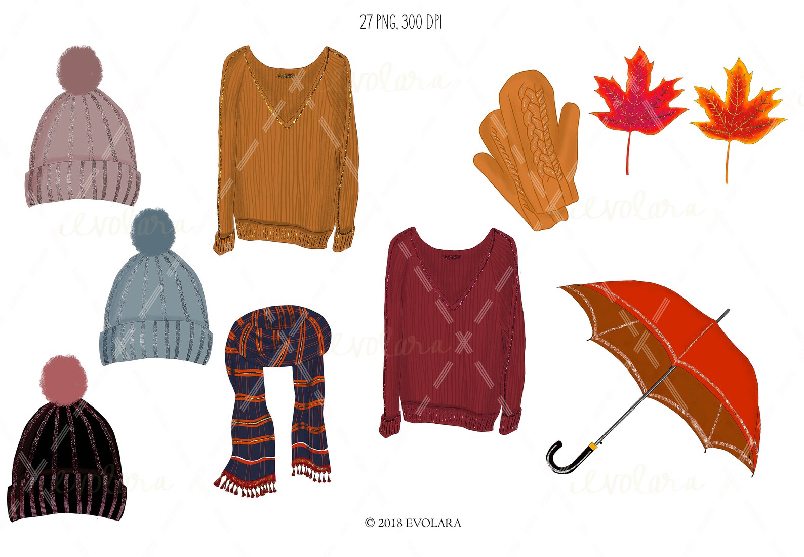 Fall Clipart Autumn Clipart Thanksgiving Clipart Pumpkin Pie Clipart ...