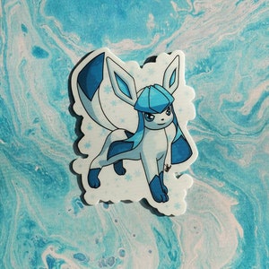 Glaceon Pokémon Sticker Ice Eeveelotion Nerdy Gifts Gotta Catch Them ...