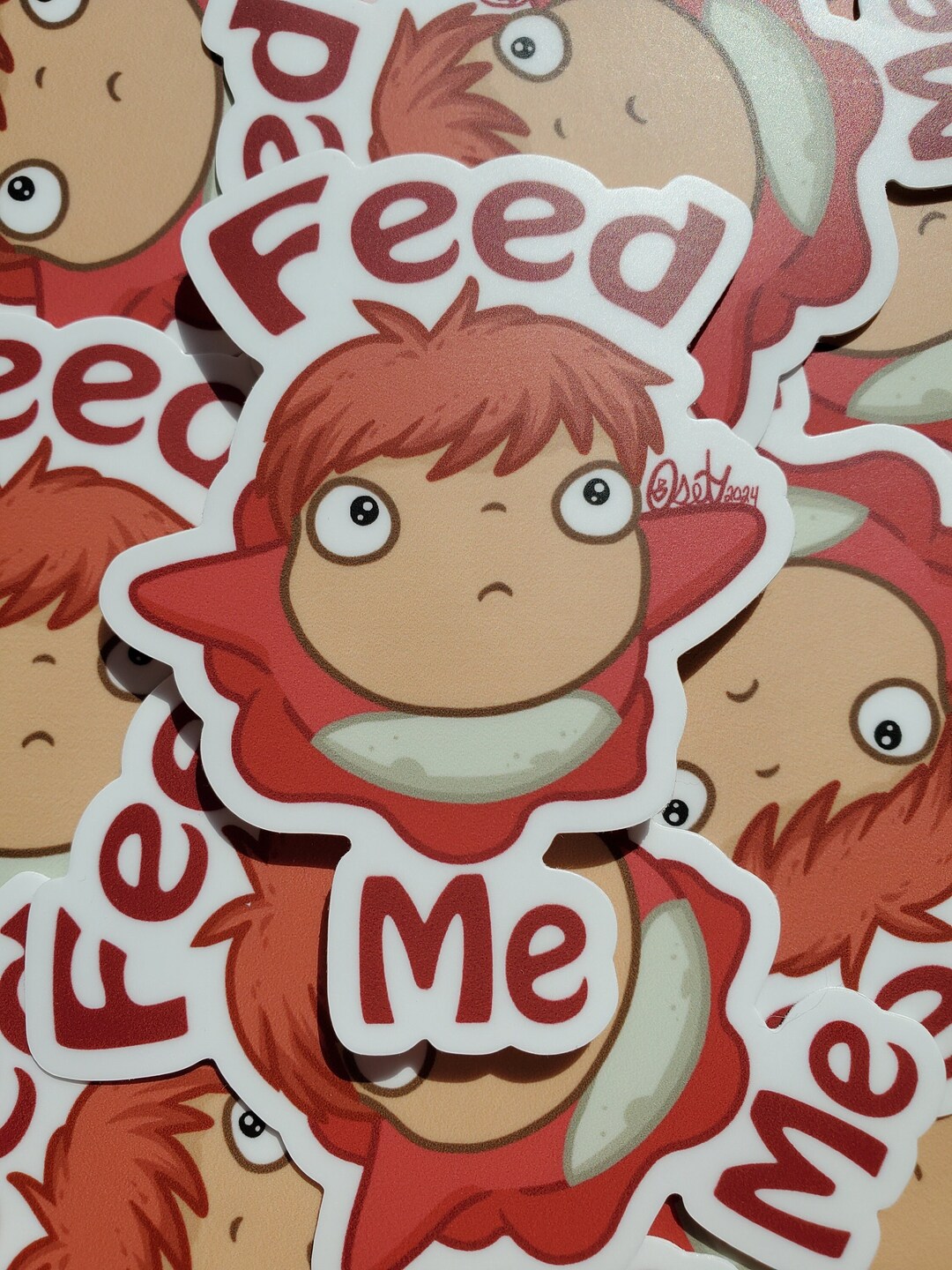 Feed Me Ponyo Sea Life Jellyfish Ponyo Sisters Anime Lovers Gifts ...