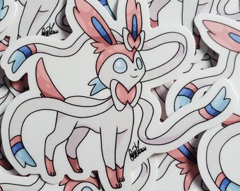 Waterproof Sylveon Sticker - Etsy