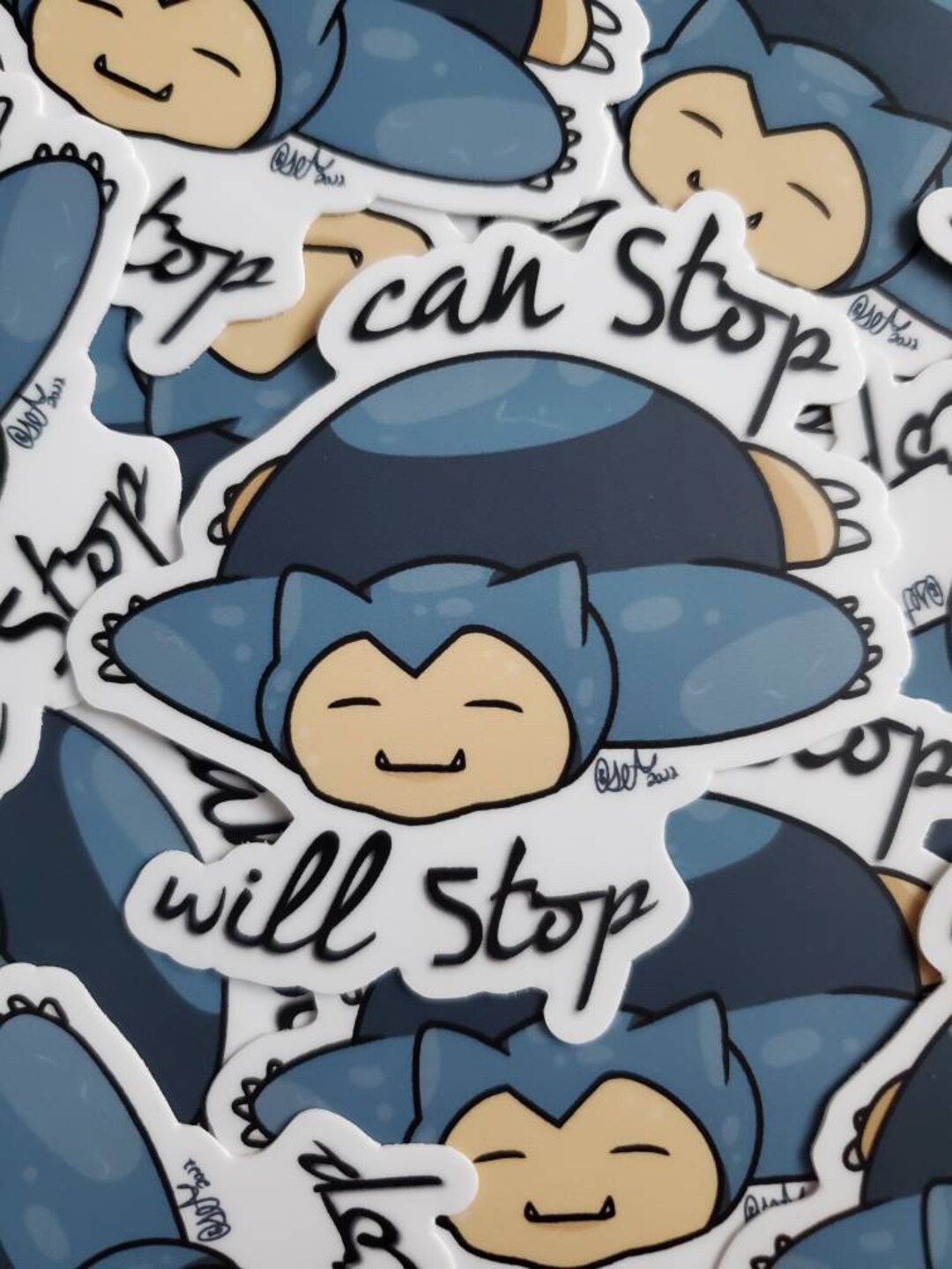 Snorlax Funny, Meme Inspirational Console/laptop/car Decal Waterproof ...