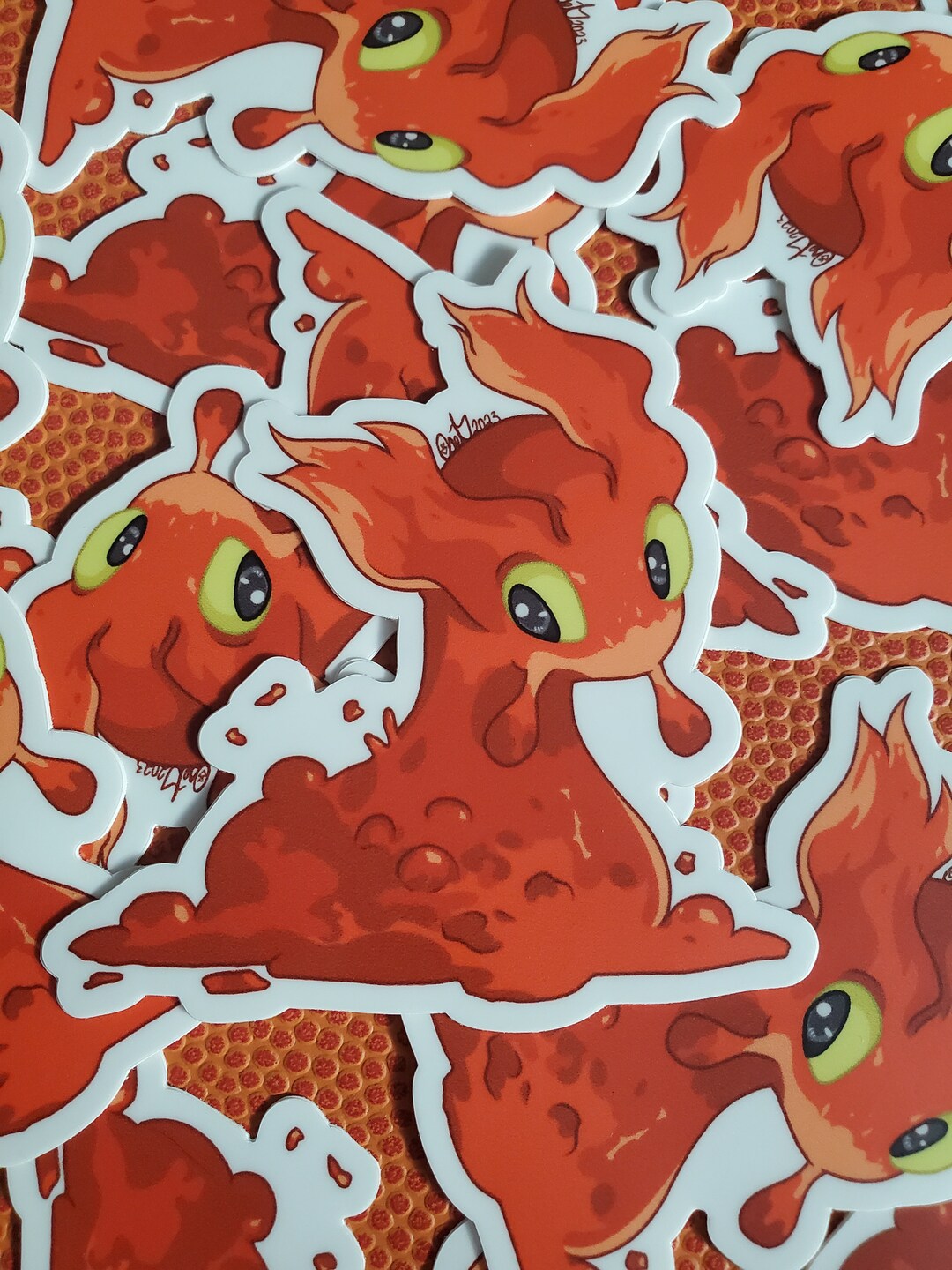 Slugma Pokémon Sticker Kawaii Lava Monster Nerdy Gifts Gotta Catch Them ...