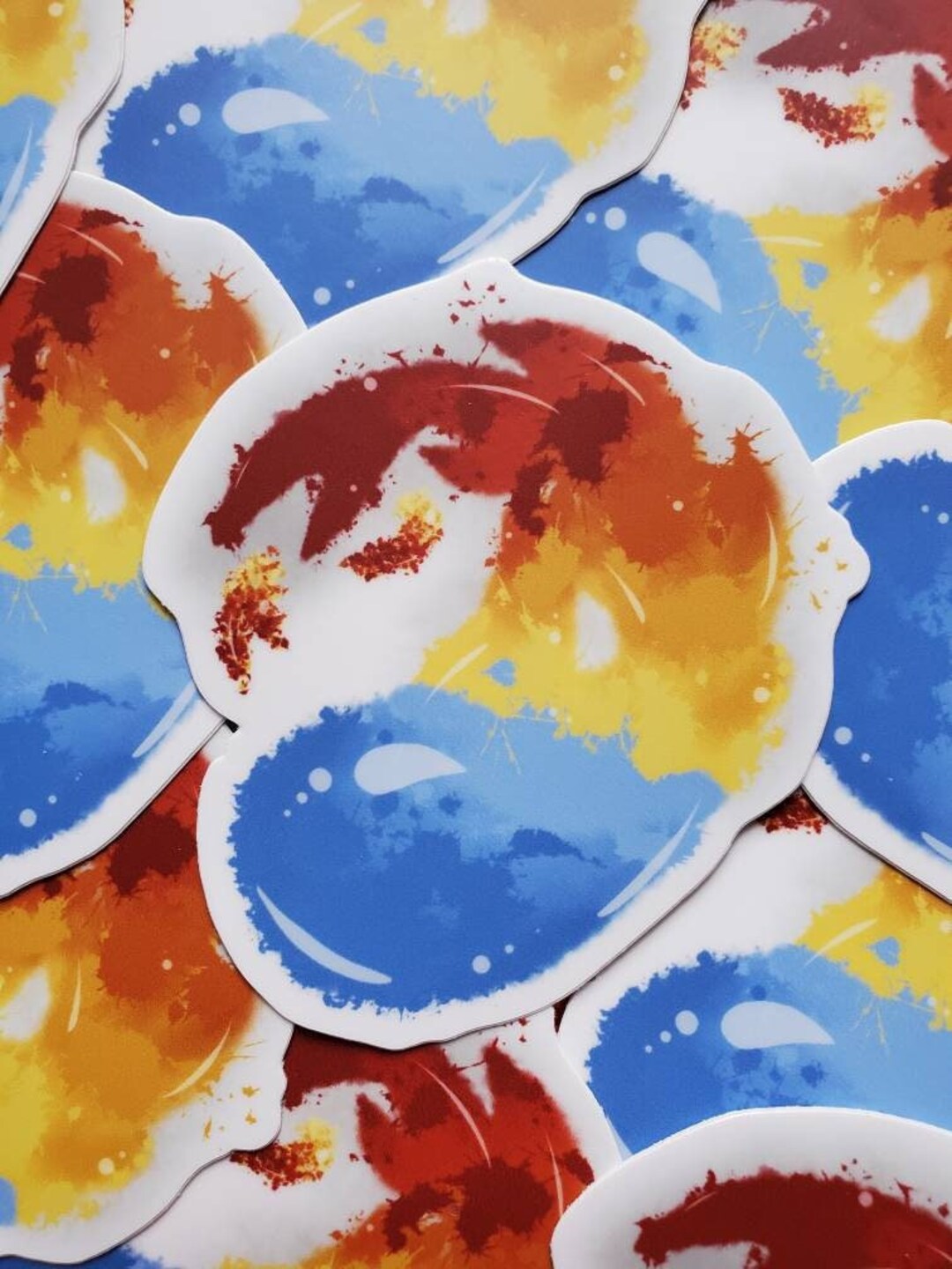 Izzet Mana Symbol Magic the Gathering MTG Mana Sticker Deck Box ...