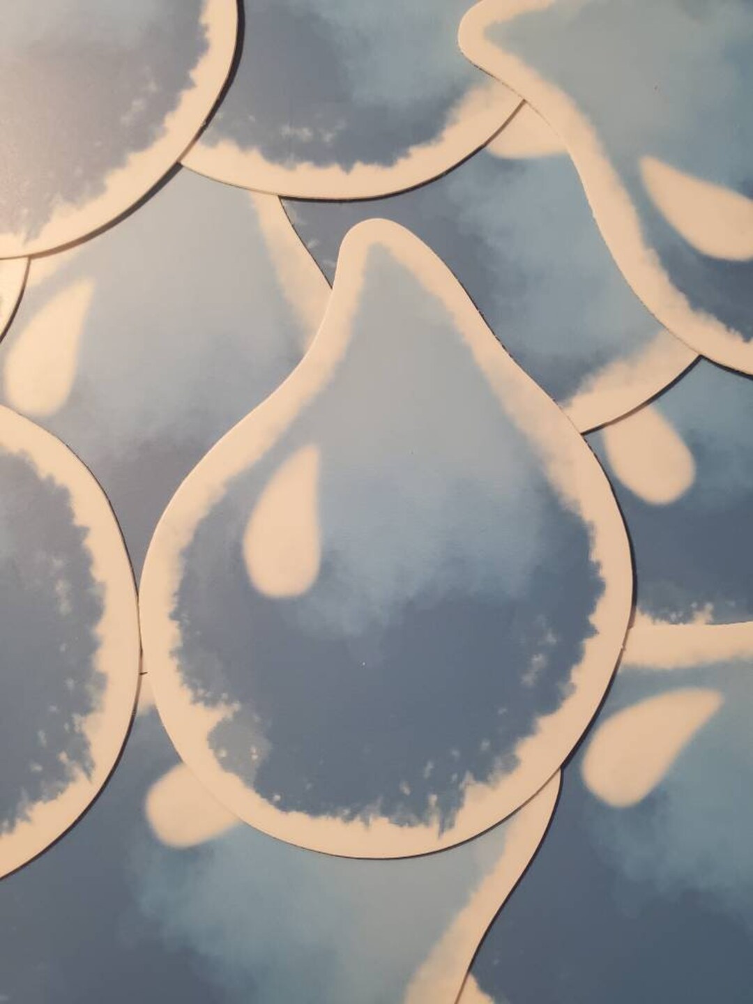 Magic the Gathering Mana Symbol Sticker Island Mana Blue - Etsy