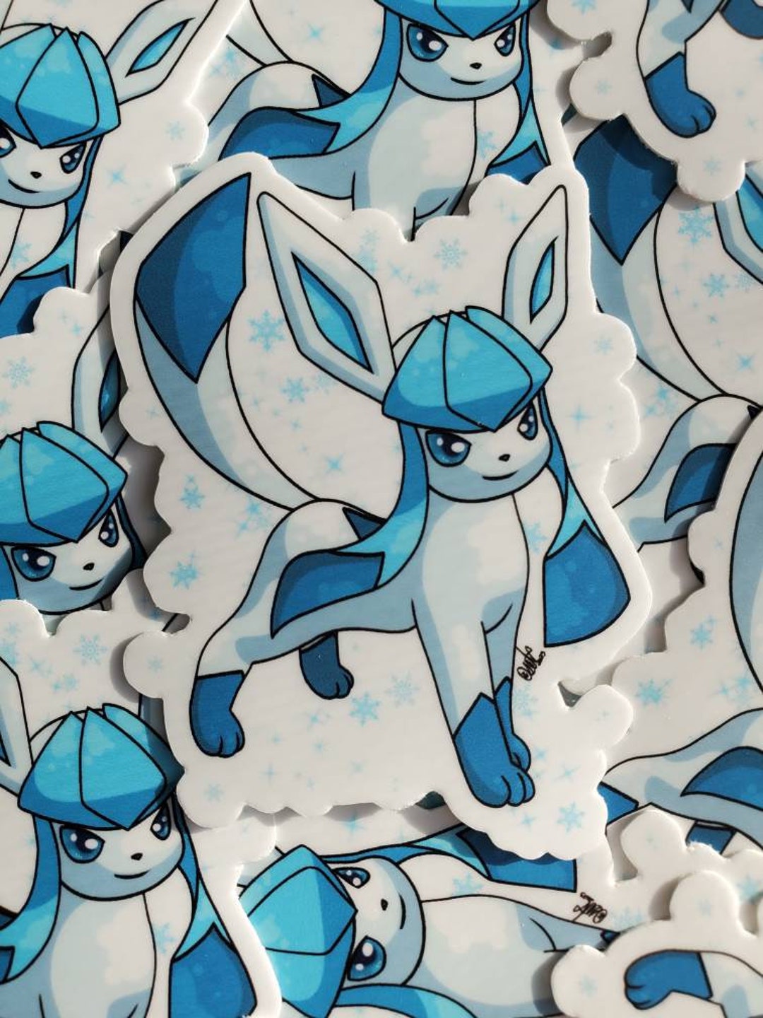 Glaceon Pokémon Sticker Ice Eeveelotion Nerdy Gifts Gotta Catch Them ...