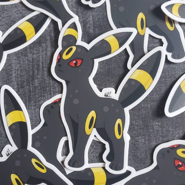 Umbreon Sticker Car - Etsy