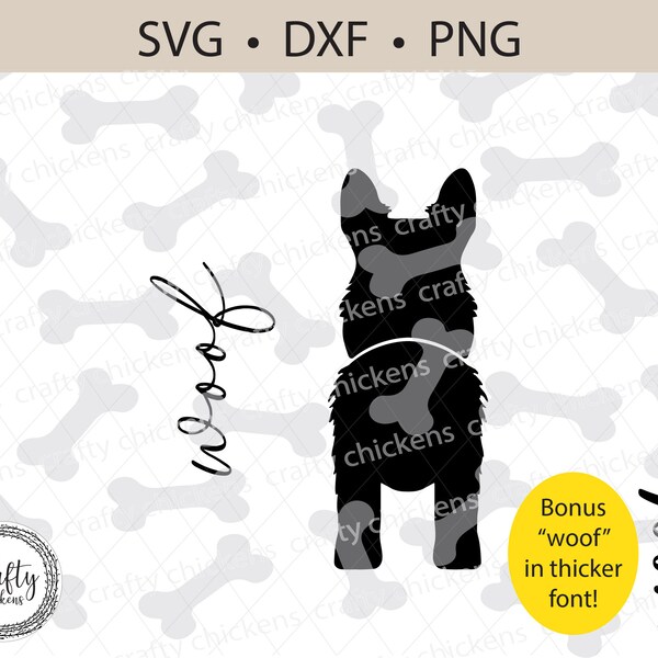 Dog Butt Svg - Etsy