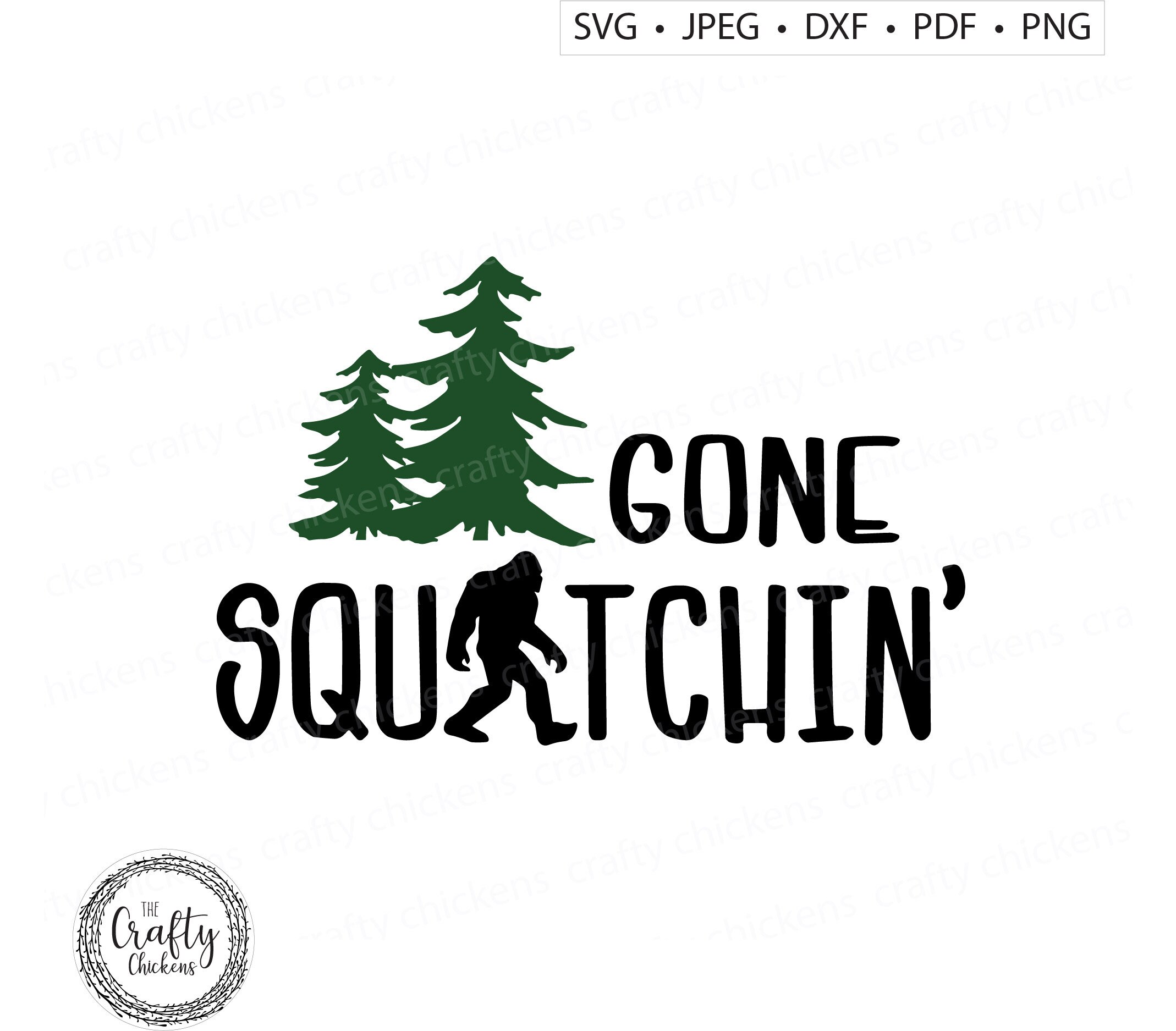 Sasquatch SVG / Big Foot SVG / Camping SVG / Digital Cut File - Etsy