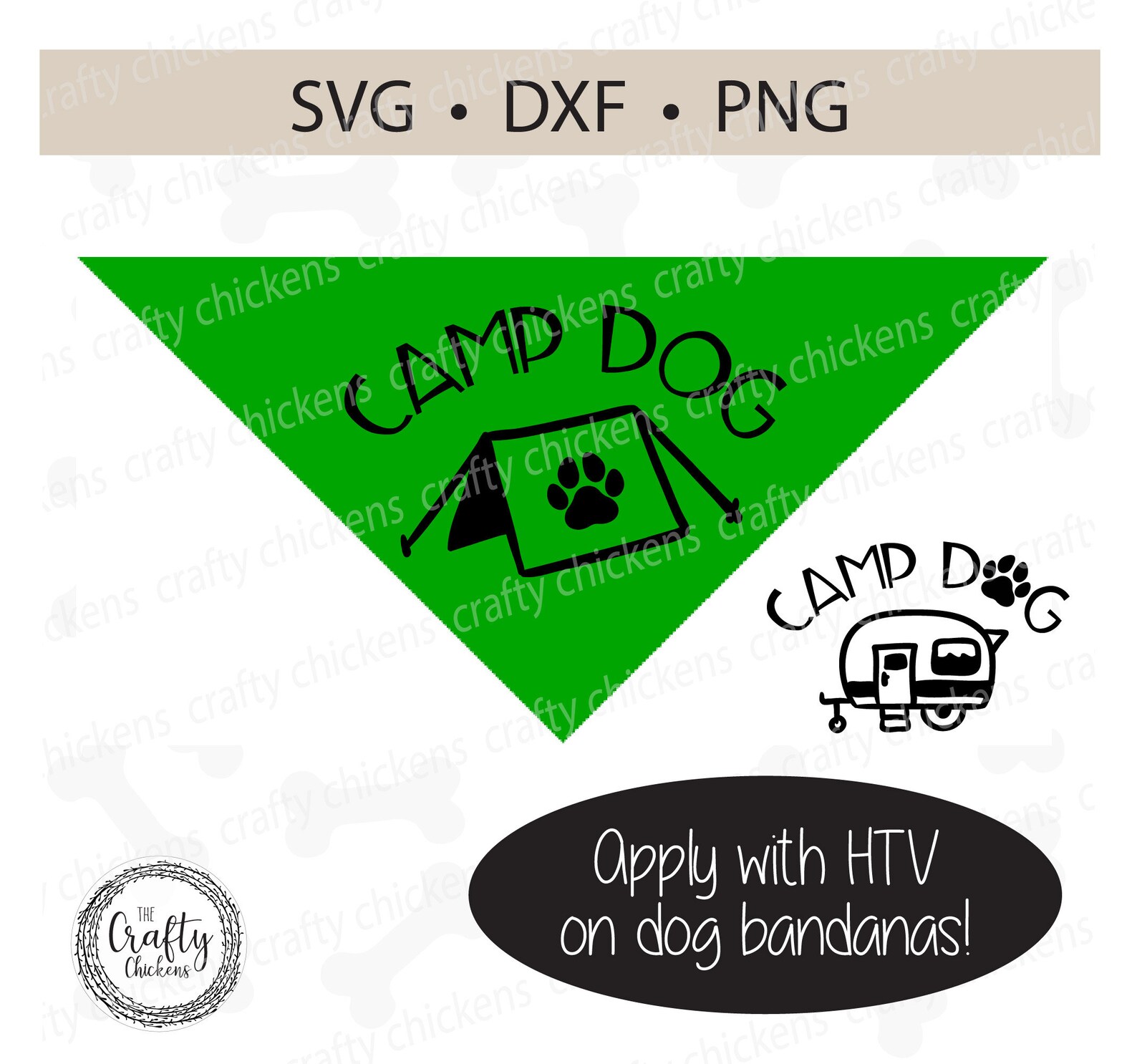 Camp DOG SVG / Camping SVG / Paw Print / Digital Cut File / - Etsy