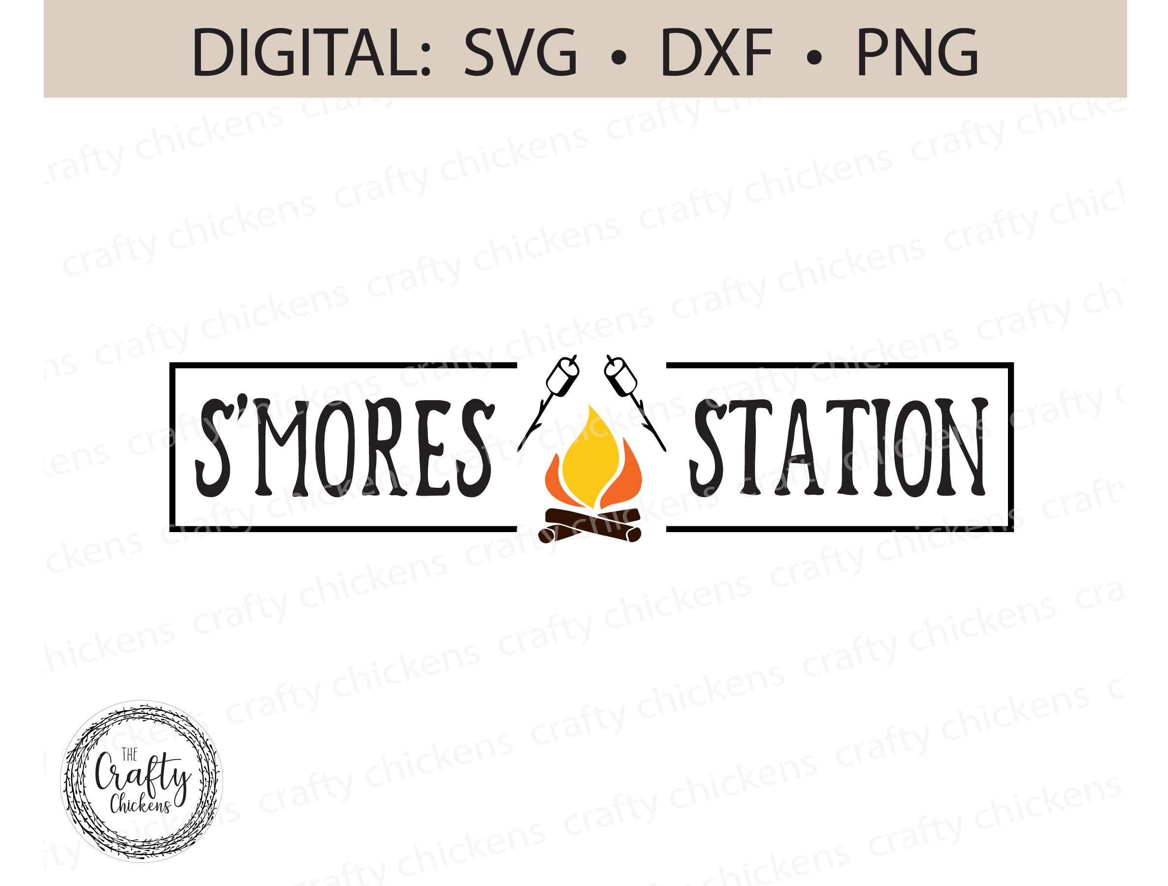 S'mores Station SVG / Campfire SVG / Fire SVG / Camping | Etsy Canada