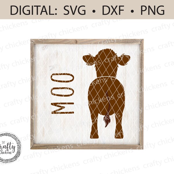 Cow Butt Svg - Etsy
