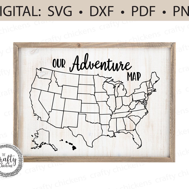 Adventure Map - Etsy