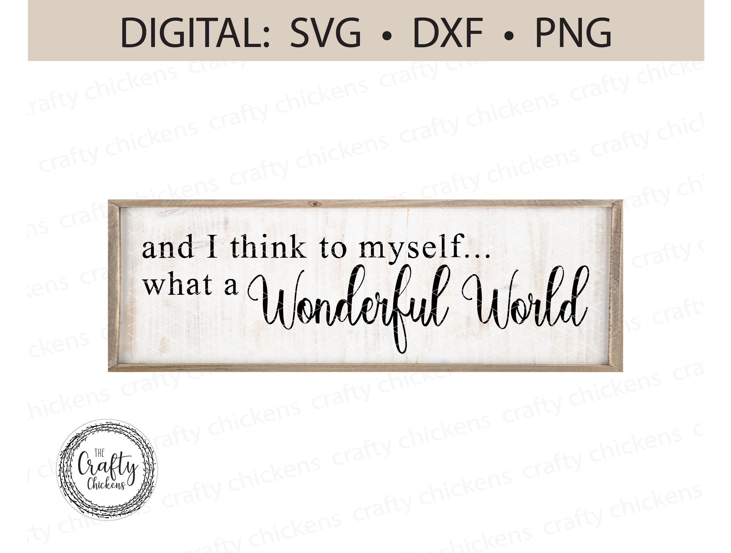 What a Wonderful World SVG / Digital Cut File / Laser Cut File - Etsy