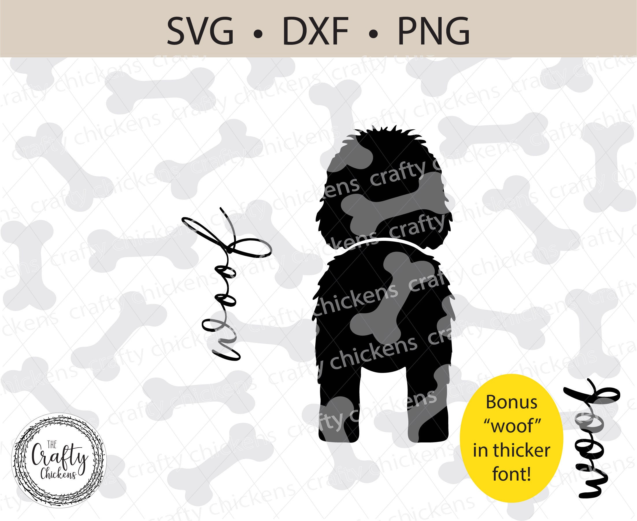 Sheepadoodle Dog SVG / Digital Cut File / Laser Cut File / Cricut ...