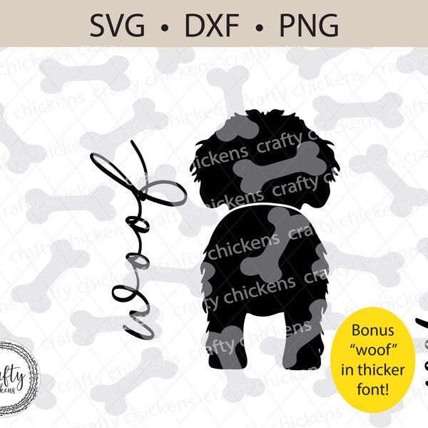 Cockapoo Silhouette Svg - Etsy Denmark