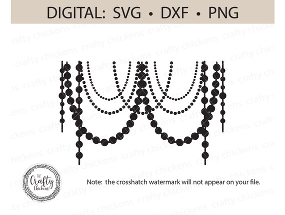 Boho Beads SVG File / Dxf Png / Bohemian / Digital Cut File / | Etsy