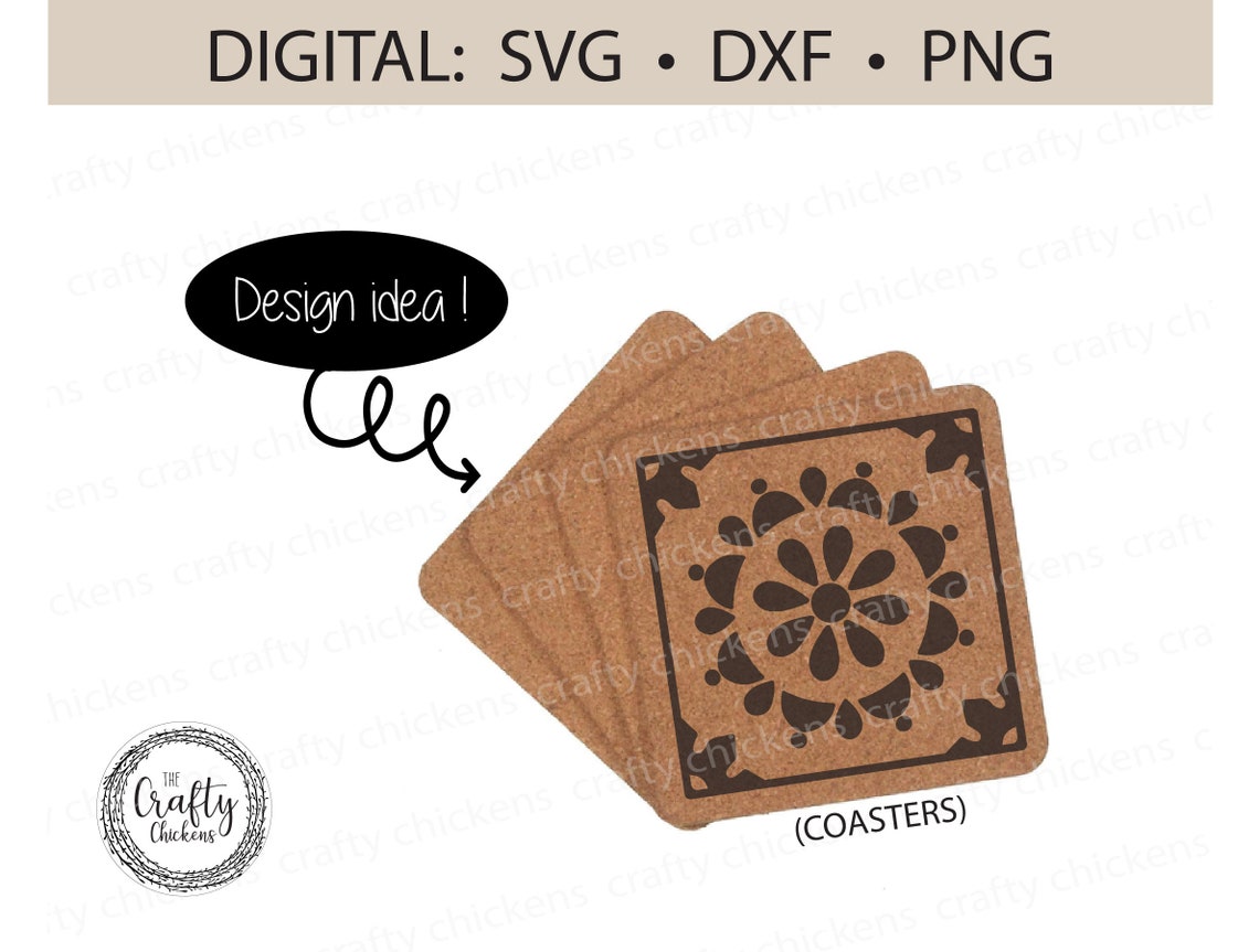 Vintage Style Tile SVG / Digital Cut File / Laser Cut File / - Etsy