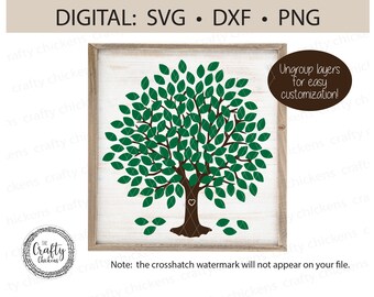 Cnc Family Tree Svg - Etsy