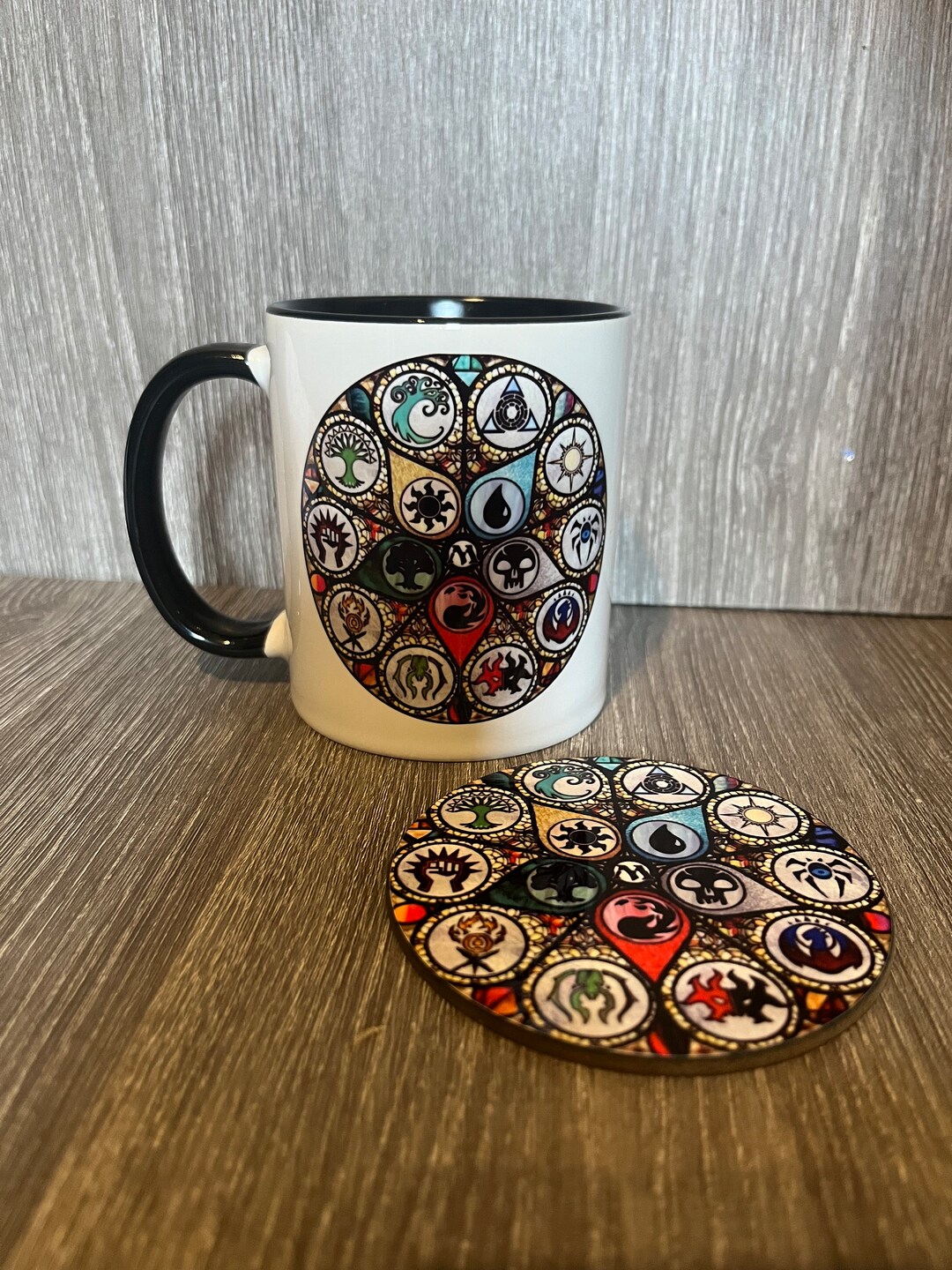 Magic the Gathering Inspired Mug Cup and Coaster MTG Card Game ...