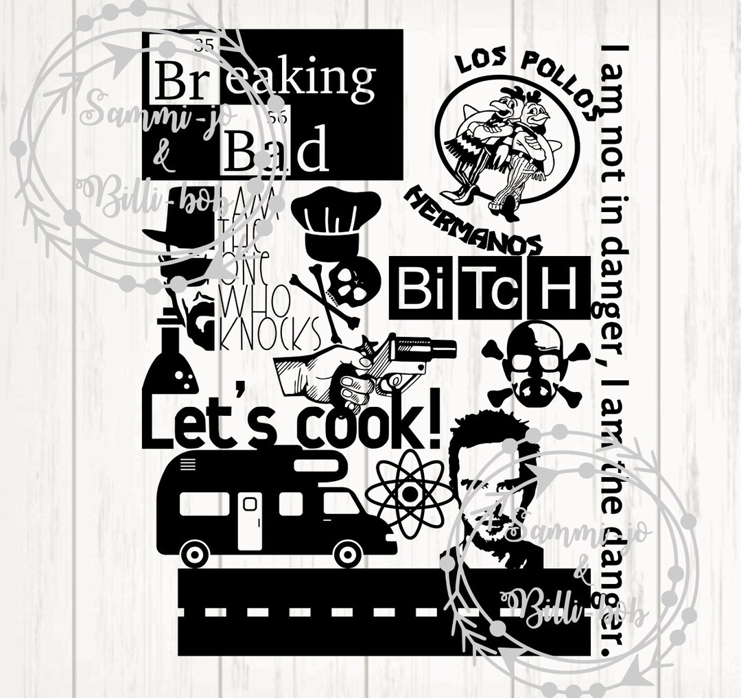 Digital Download Inspired by Breaking Bad Tv Season Quotes Pictures ...
