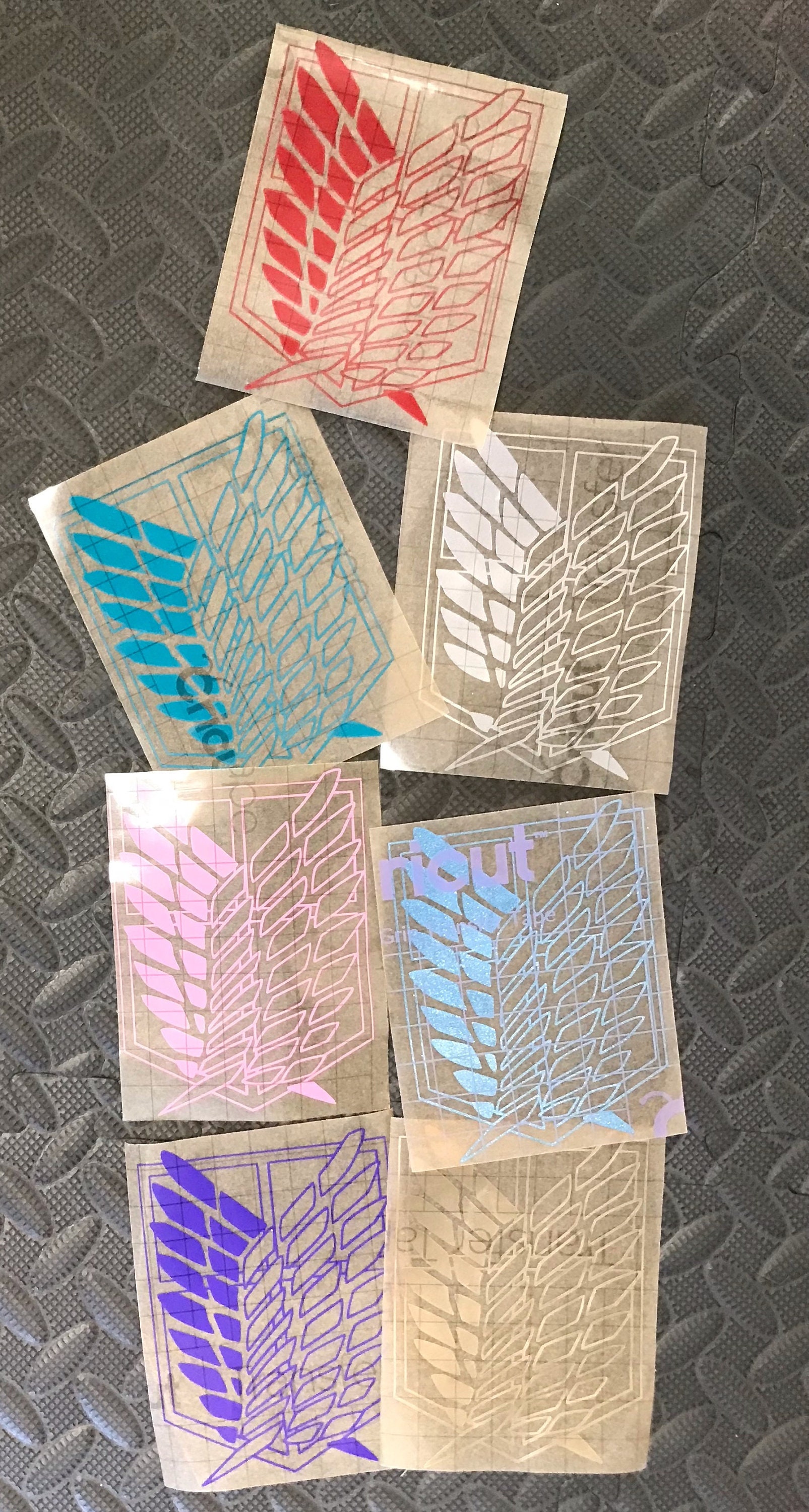 AOT Inspired Decals - Etsy